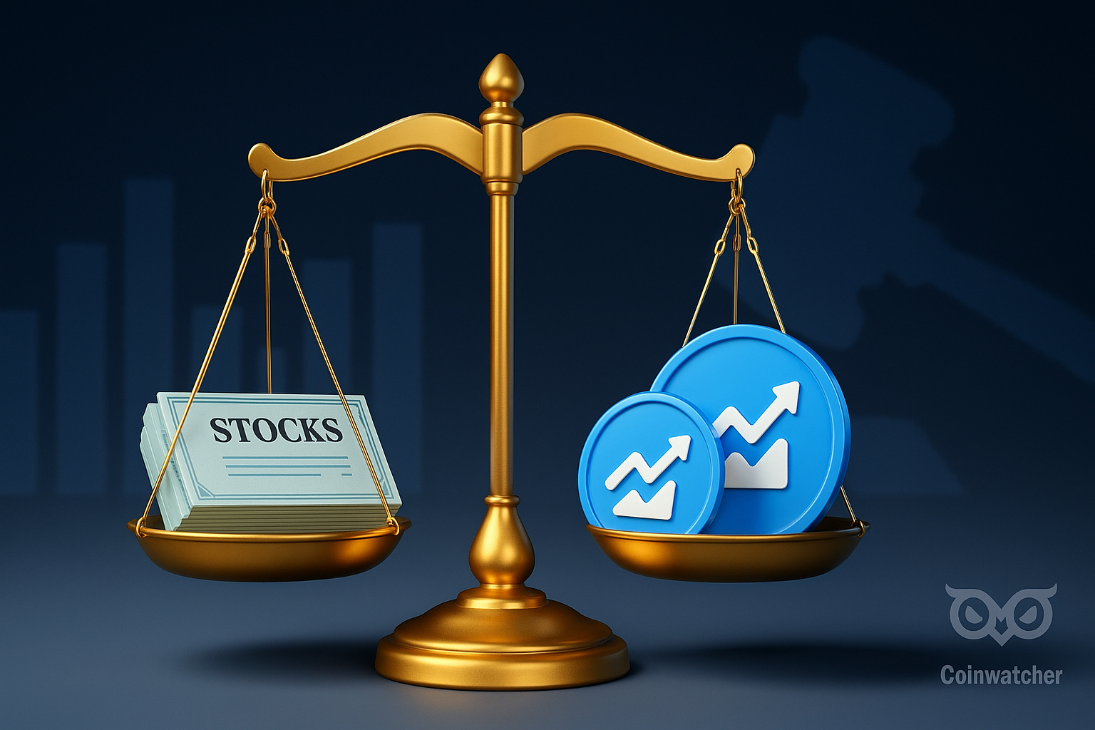 Acciones tokenizadas y su impacto en el mercado - Coin Watcher